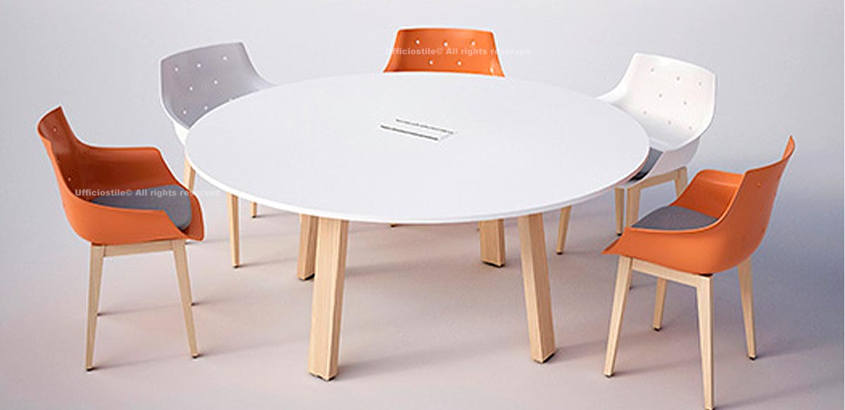Tavolo meeting rotondo | Ufficiostile